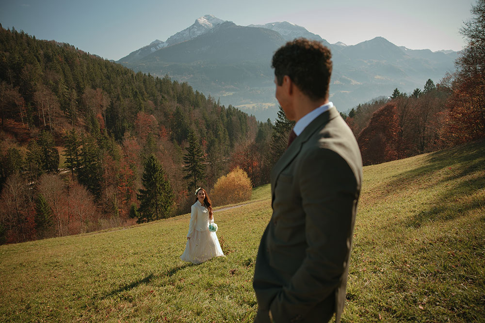 Hochzeitsfotograf Berchtesgaden | Hochzeit in den Bergen | Marie Binat